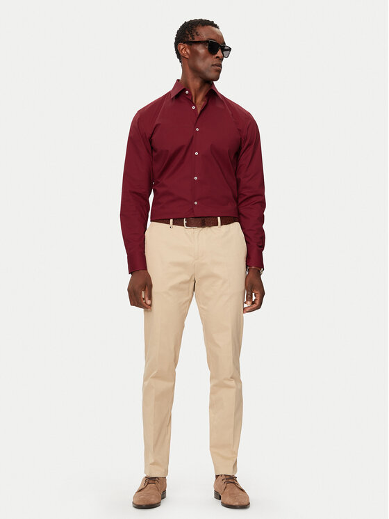 Boss Ing 50527198 Piros Slim Fit | Modivo.hu