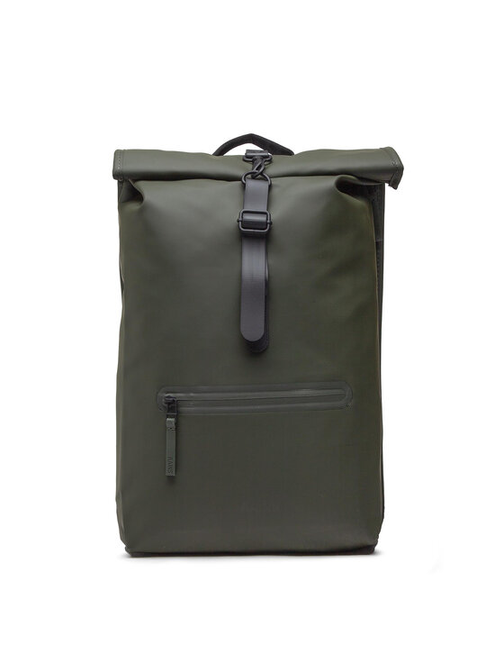 Rains Sac à dos Rolltop Rucksack 13160 Vert | Modivo.fr