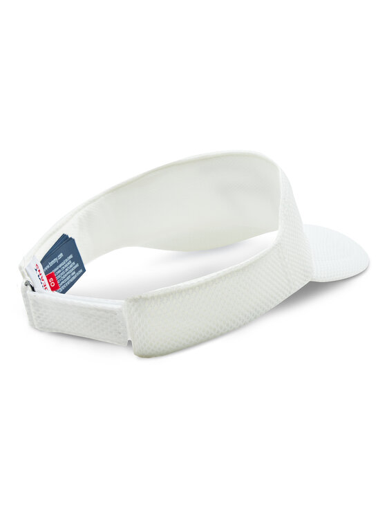 Tommy Jeans Daszek Spring Break Visor AW0AW14600 Biały | Modivo.pl
