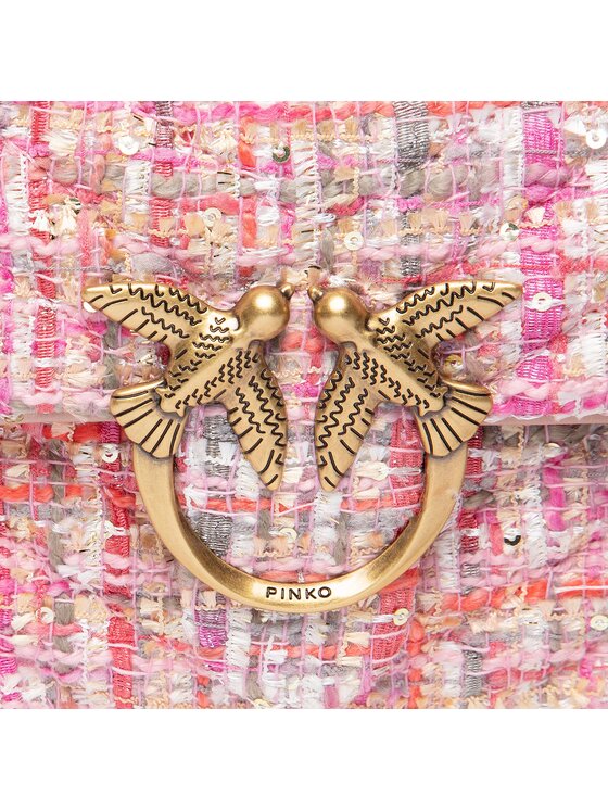 Pinko Handtasche Love Baby Puff Chevron Lux Str AI 22-23 PLTT 1P22WC ...