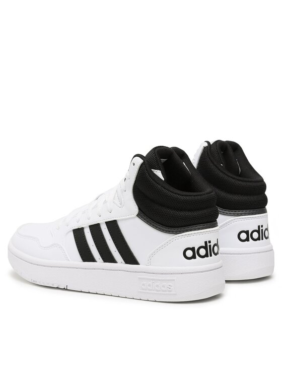 adidas Sneakersy Hoops 3.0 Mid Classic Vintage Shoes GW3019 Biały ...