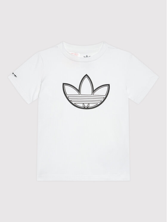adidas T-Shirt Sprt Collection HE2074 Biały Regular Fit | Modivo.pl