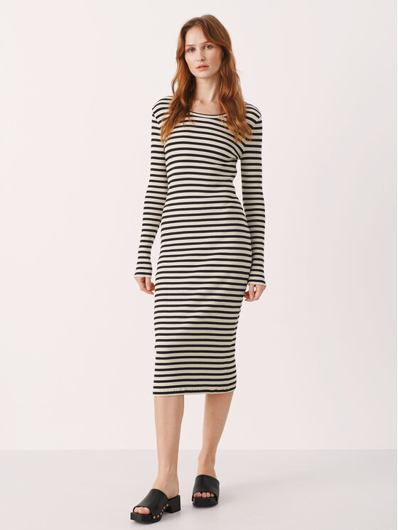 Part Two Haljina za svaki dan Sonya 30307535 Crna Slim Fit | Modivo.hr