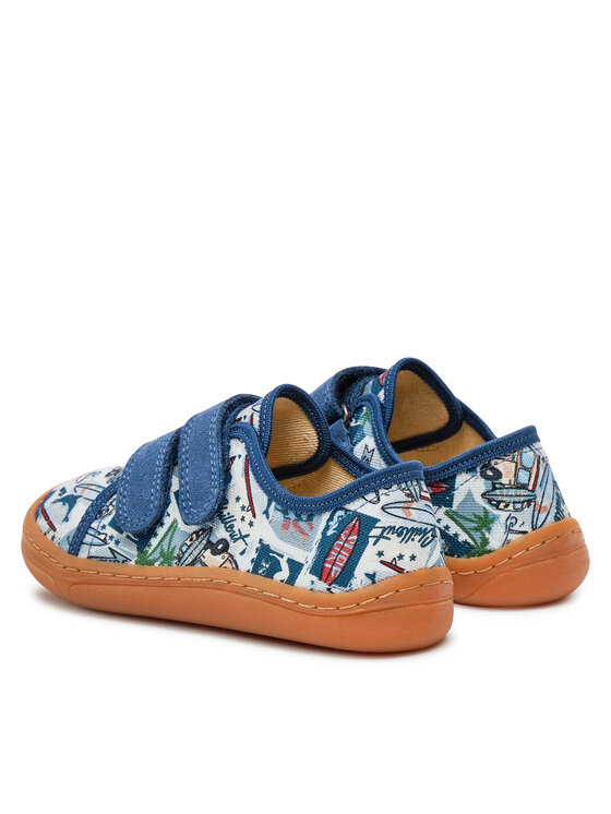 Froddo Sneakersy Barefoot Canvas G1700379-12 S Niebieski | Modivo.pl