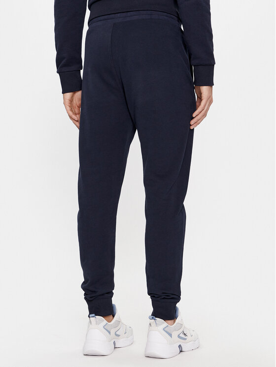 Calvin Klein Долнище анцуг Wave Lines Hero K10k112775 Тъмносин Regular