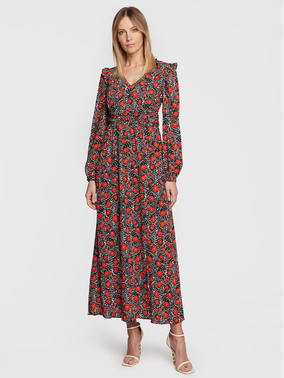 NAF NAF Každodenní šaty Office THNR141A Barevná Regular Fit | Modivo.cz