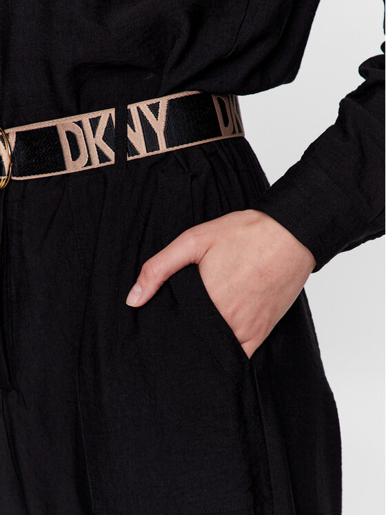DKNY Kombinezon P3BZTR15 Czarny Regular Fit | Modivo.pl