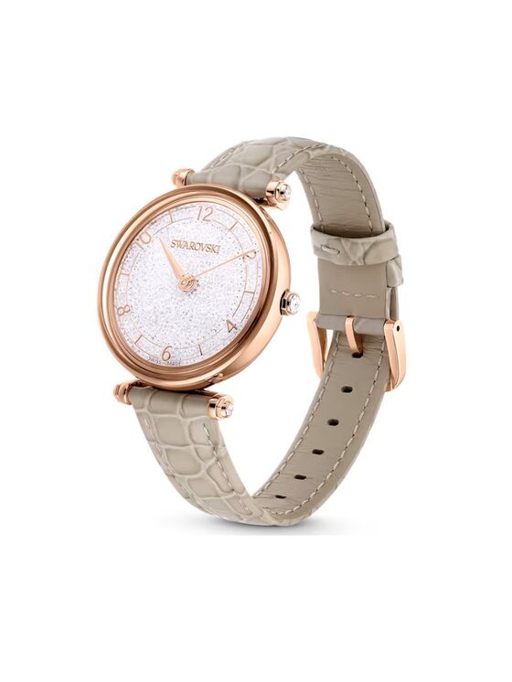 Swarovski Zegarek Crystalline Wonder 5656899 Różowe złoto | Modivo.pl