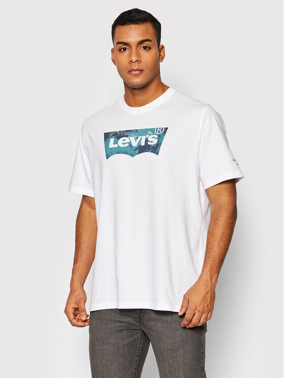Levi's® T-Shirt 16143-0437 Bílá Relaxed Fit | Modivo.cz