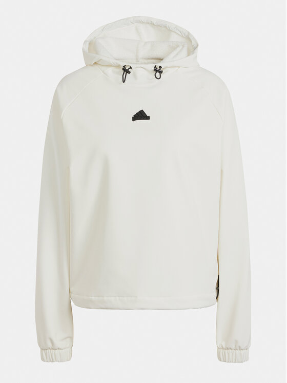 adidas Bluza City Escape IS3012 Biały Loose Fit | Modivo.pl