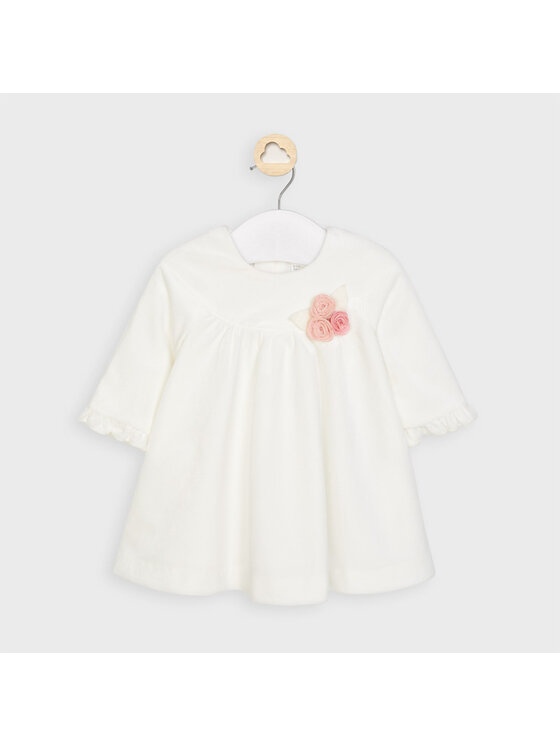 Mayoral Robe habillée 2862 Blanc Regular Fit | Modivo.fr