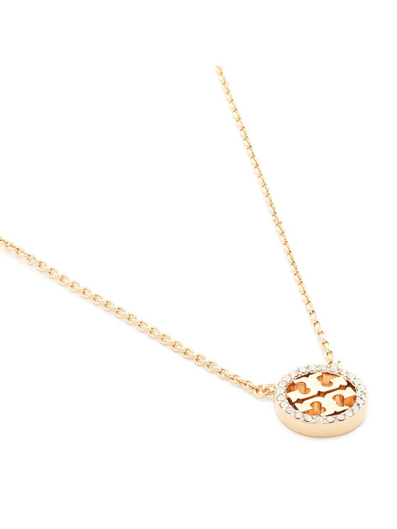 Tory burch logo necklace store