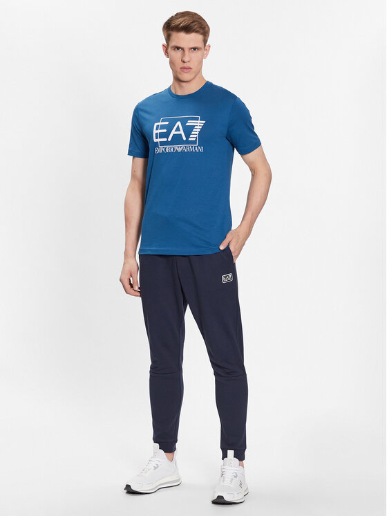 EA7 Emporio Armani T-shirt 3RPT81 PJM9Z 1534 Blu Regular Fit | Modivo.it