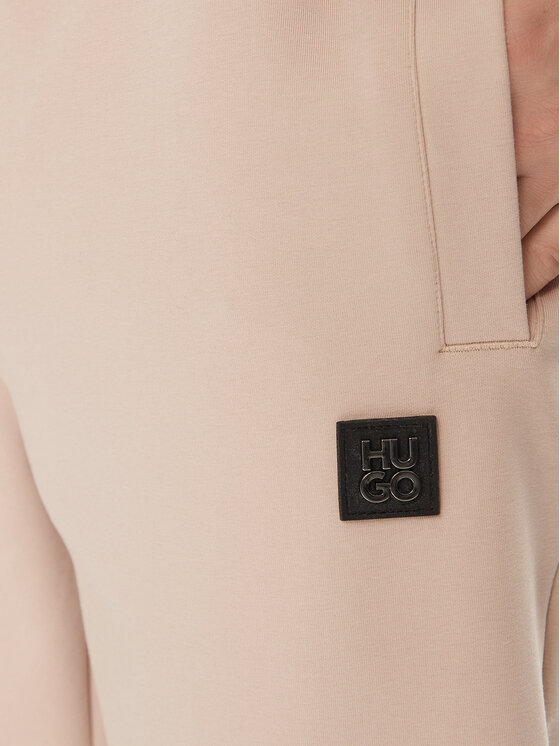 Hugo Spodnie dresowe Dimacs 50509457 Beżowy Relaxed Fit | Modivo.pl