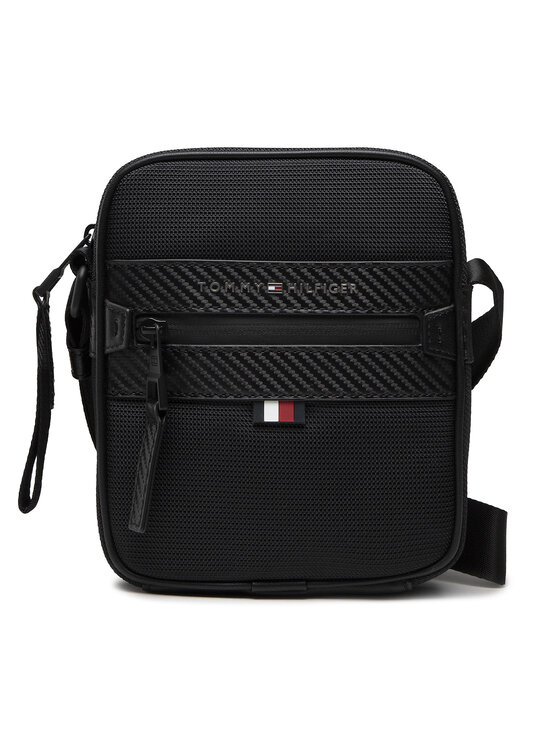 Tommy Hilfiger Ľadvinka Elevated Nylon Mini Reporter AM0AM07763 Čierna ...