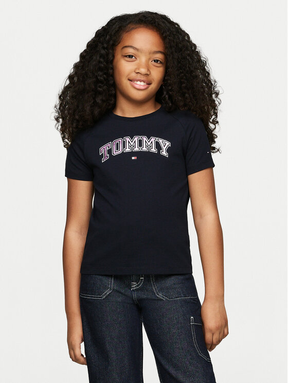 Tommy hilfiger t shirt women's black store