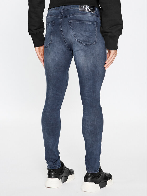 Calvin Klein Jeans Jeans J30J323870 Dunkelblau Super Skinny Fit | Modivo.de