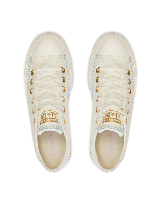 Converse Sneakers aus Stoff Chuck Taylor All Star Lift Platform Crafted ...