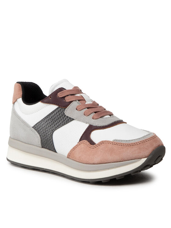 Geox Sneakersy D Runntix B D25RRB 0FU22 C1962 Biały | Modivo.pl