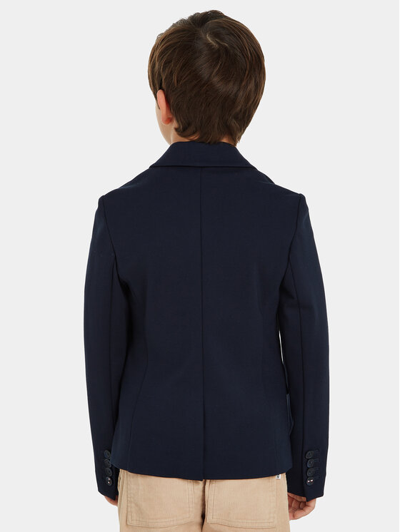 Tommy Hilfiger Sacou KB0KB08573 Bleumarin Regular Fit | Modivo.ro