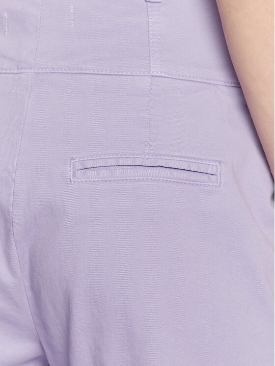 Pinko Spodnie materiałowe Ariel 100225 A0G7 Fioletowy Slim Fit | Modivo.pl
