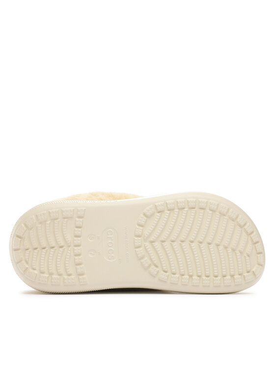 Crocs Klapki Crocs Furever Crush Clog 208446 Beżowy | Modivo.pl