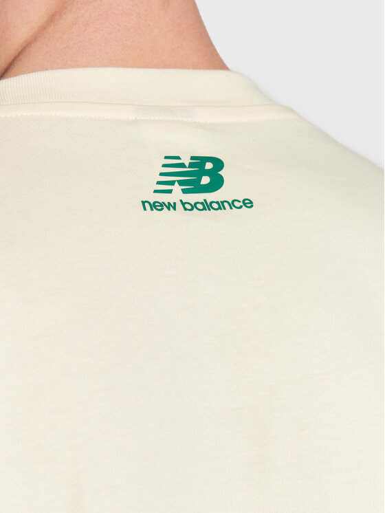 New Balance T Shirt Athletics MT23561 o ty Relaxed Fit Modivo.pl