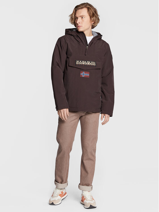 Napapijri Anorak Rainforest Winter 3 NP0A4GMC Braun Regular Fit | Modivo.de