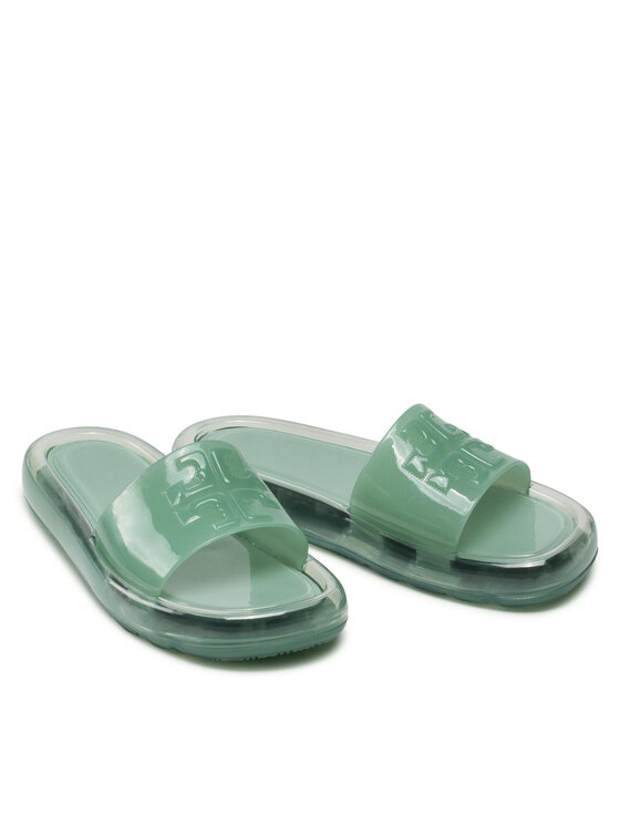 Tory Burch Șlapi Bubble Jelly 85010 Verde | Modivo.ro