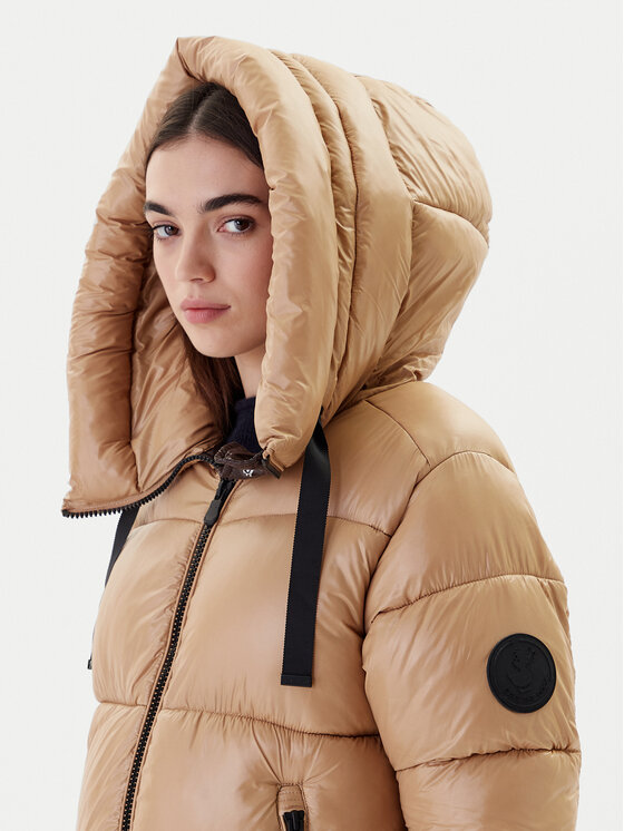 Save The Duck Palton de iarnă D45510W LOVE21 Bej Regular Fit | Modivo.ro