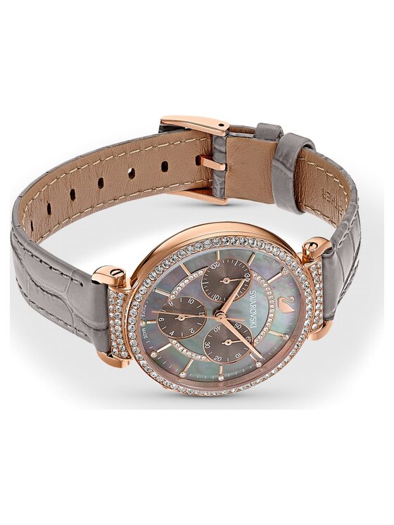 Swarovski Zegarek Passage Chrono 5580348 Różowe złoto | Modivo.pl