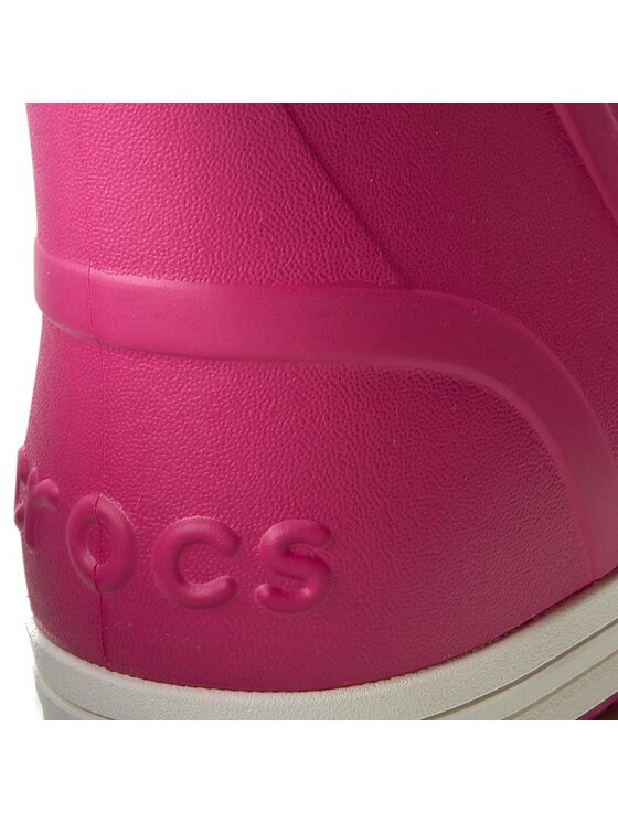 Crocs Holínky Bump It Boot 203515 Růžová | Modivo.cz