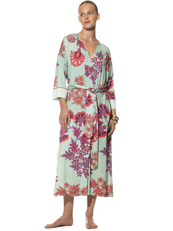 Mey Szlafrok 17721 Fioletowy Comfortable Fit | Modivo.pl