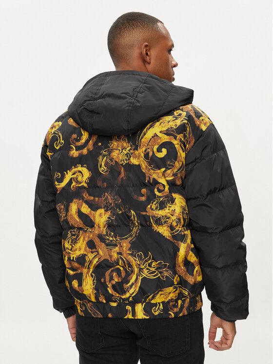 Versace Jeans Couture Geacă din puf 76GAU416 Negru Regular Fit | Modivo.ro