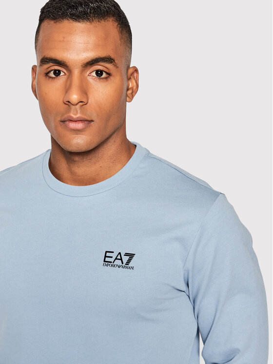 EA7 Emporio Armani Sweatshirt 8NPM52 PJ05Z 1506 Blau Regular Fit | Modivo.de