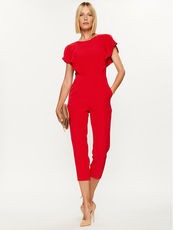 Rinascimento Overal CFC0116019003 Červená Regular Fit | Modivo.cz