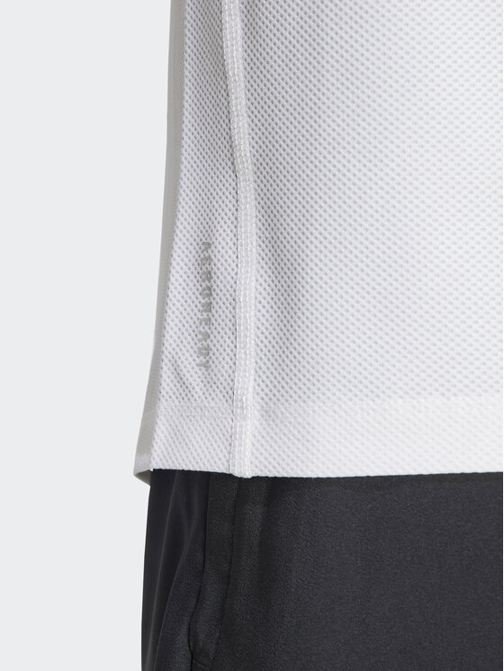 adidas Koszulka techniczna Own the Run IK7436 Biały Regular Fit | Modivo.pl