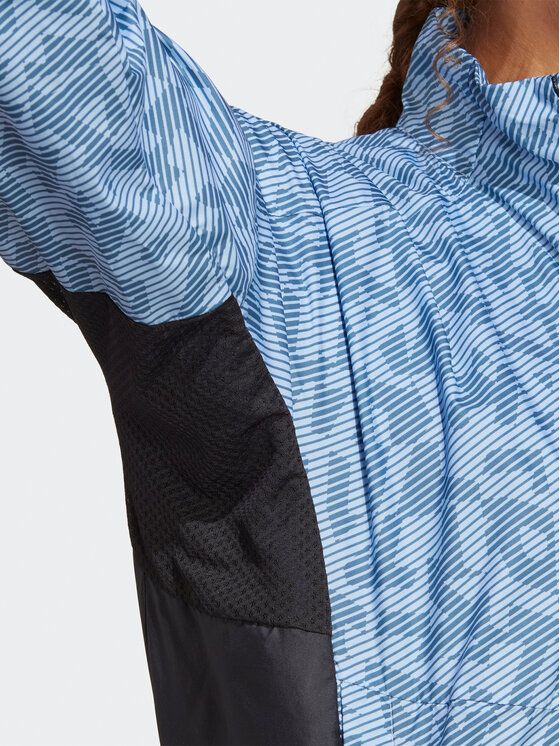 adidas Wiatrówka Terrex Trail Running Windbreaker HZ1320 Błękitny ...