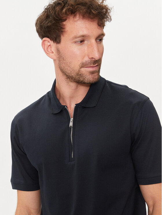Boss Поло Polston 11 50513375 Cиній Slim Fit | Modivo.ua