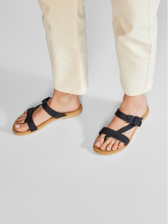 Crocs Flip flop Tulum Toe Post Sandal W 206108 Negru | Modivo.ro