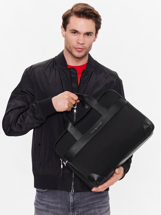 Tommy Hilfiger Torba na laptopa Th Urban Nylon Computer Bag AM0AM10567 ...