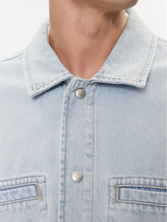 Calvin Klein Jeans Prsluk J30J325309 Plava Regular Fit | Modivo.hr