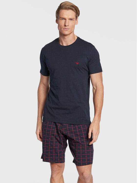 Emporio Armani Underwear Piżama 111360 2F567 15636 Granatowy Regular ...