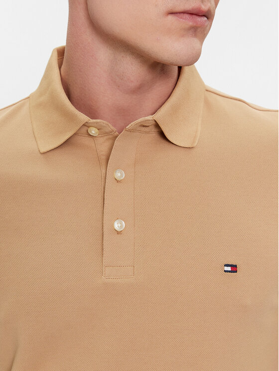 Tommy Hilfiger Polo 1985 Mw0mw17771 Khaki Slim Fit Modivo Pl