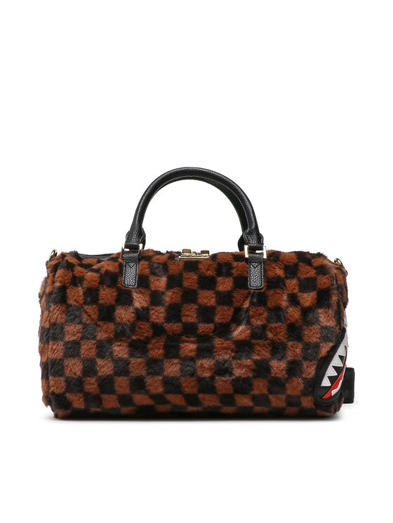 SPRAYGROUND Geantă Fur Sharks In Paris Mini Duffle 910D4931NSZ Maro ...