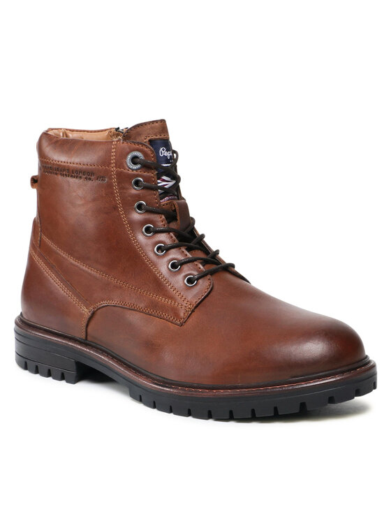 Pepe Jeans Trapper stila apavi Ned Boot Lth WarmPMS50215 Brūns | Modivo.lv