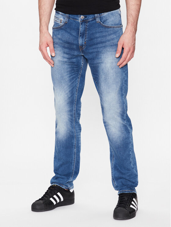 Mustang Jeansy Oregon 1013404 Modrá Slim Tapered Fit | Modivo.cz