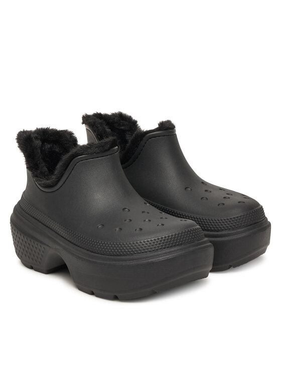 Crocs Cizme de zăpadă Stomp Lined Shorty Boot 210673 Negru | Modivo.ro