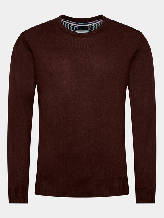 Brave Soul Pullover MK-279PARSEC7 Dunkelrot Regular Fit | Modivo.de