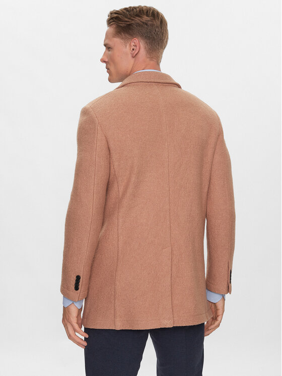 Manuel Ritz Wollmantel 3332C4900 223813 Beige Regular Fit | Modivo.de